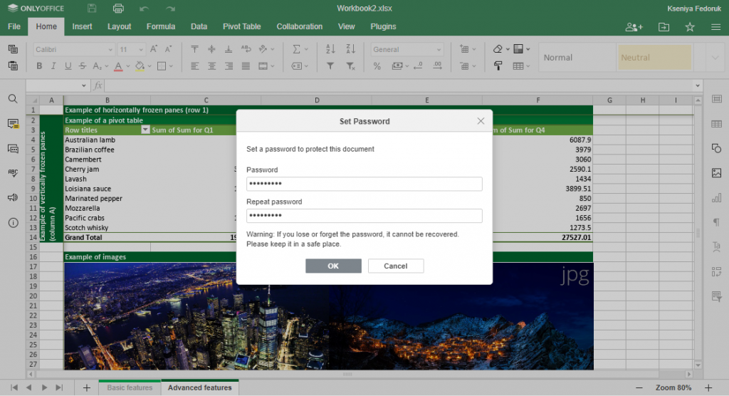 How to password protect an Excel file | ONLYOFFICE Blog