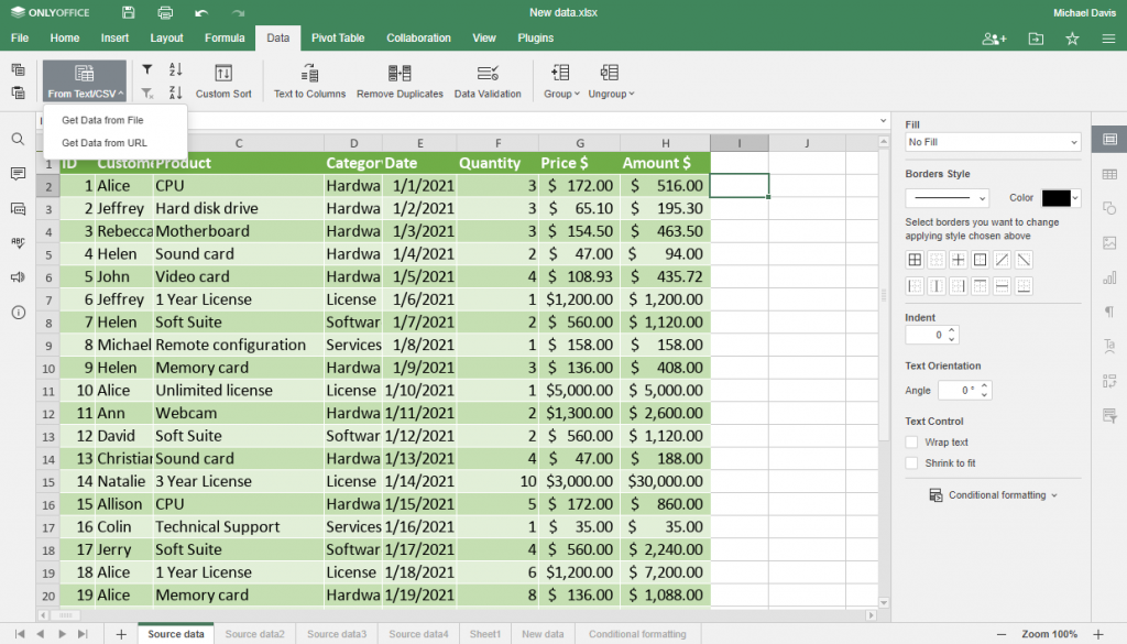 ONLYOFFICE Docs v6.4 with conditional formatting | ONLYOFFICE Blog