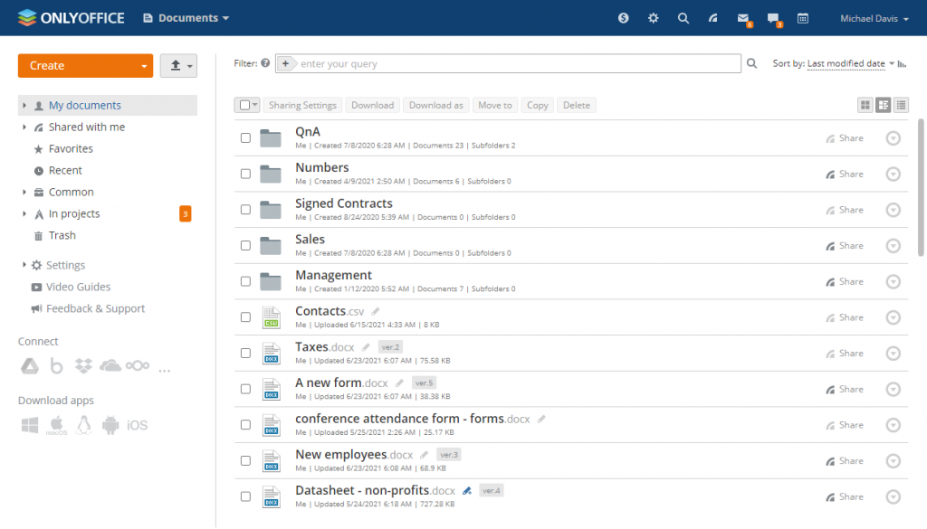 7 mejores alternativas a SharePoint | ONLYOFFICE Blog