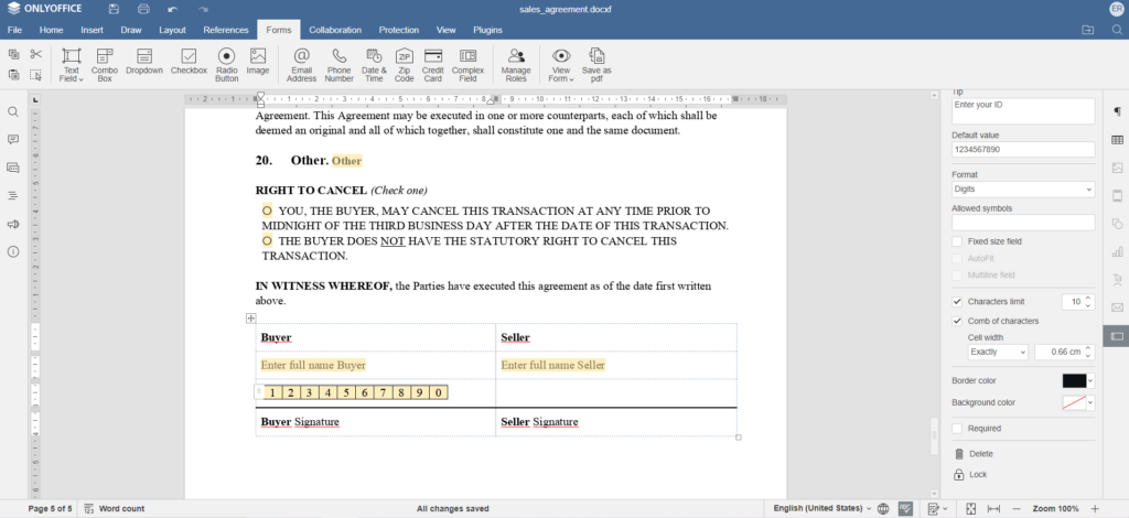 How to create fillable forms | ONLYOFFICE Blog