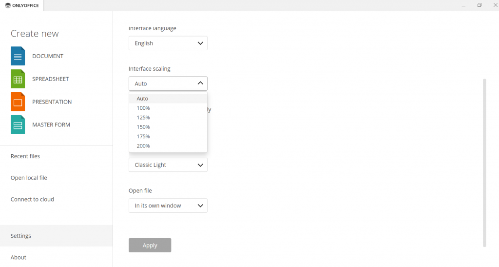 ONLYOFFICE 7.0 桌面版：可填写的表单、新启动模式、与kDrive和Liferay集成等 | ONLYOFFICE Blog