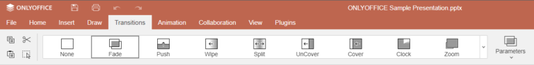 Transitions in PowerPoint slides | ONLYOFFICE Blog