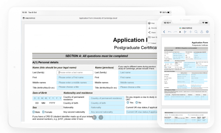 如何使用 iPhone 编辑 Word 文档 | ONLYOFFICE Blog