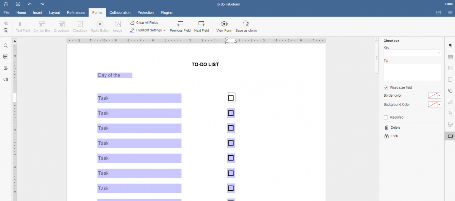 Cómo hacer una checklist en Word | ONLYOFFICE Blog