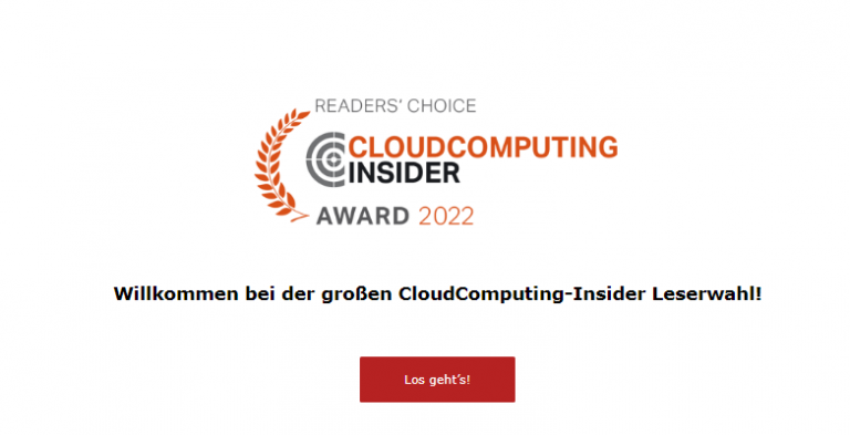 Cloud Computing Insider Awards 2022: Vote for ONLYOFFICE | ONLYOFFICE Blog