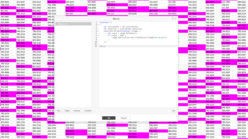 Highlight Greater Than Values With ONLYOFFICE Macro ONLYOFFICE Blog highlight-greater-than-values-with-onlyoffice-macro-onlyoffice-blog