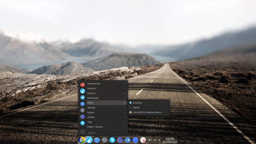 ONLYOFFICE Desktop Editors is a default office app on Br OS