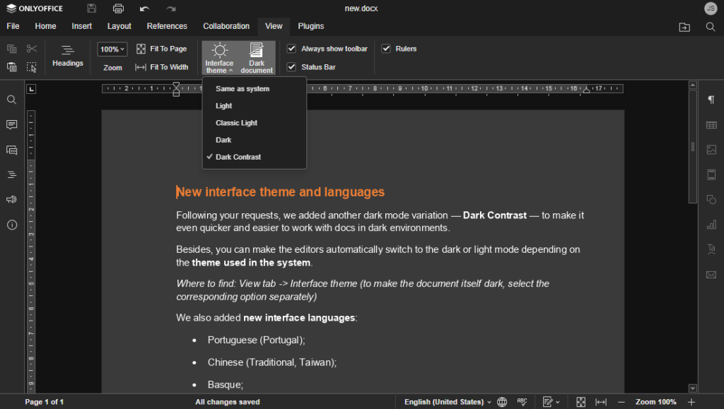 ONLYOFFICE Docs v7.2 released | ONLYOFFICE Blog