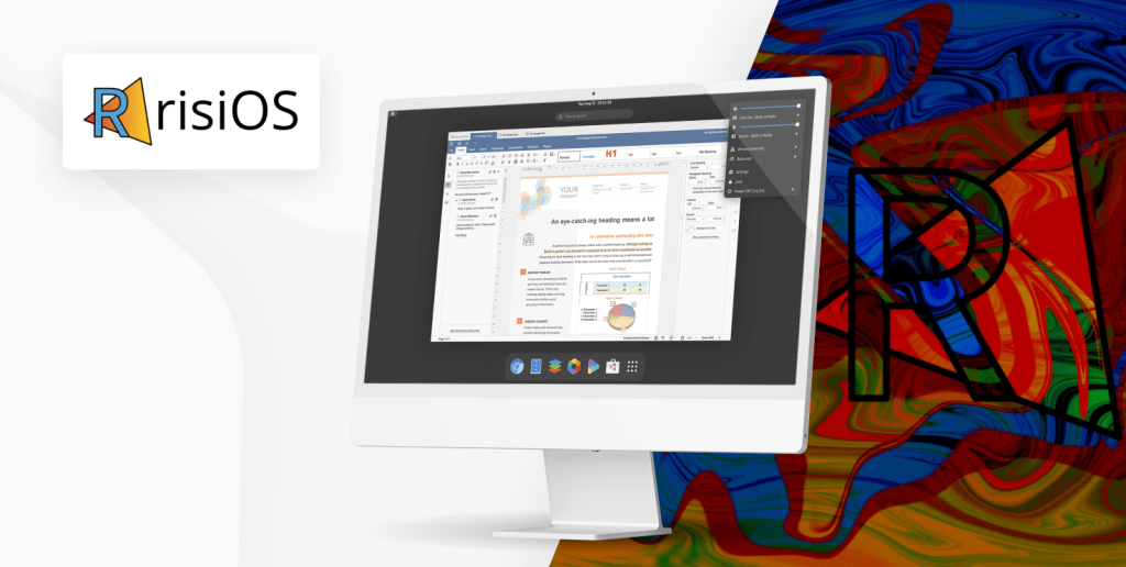 ONLYOFFICE Desktop Editors pre-installed on risiOS | ONLYOFFICE Blog
