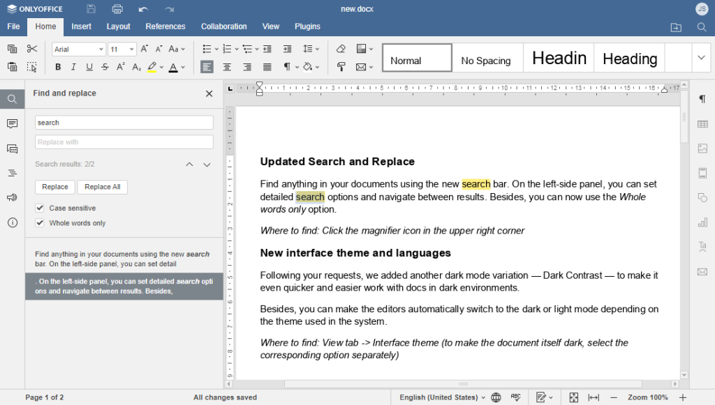 ONLYOFFICE Docs v7.2 released | ONLYOFFICE Blog