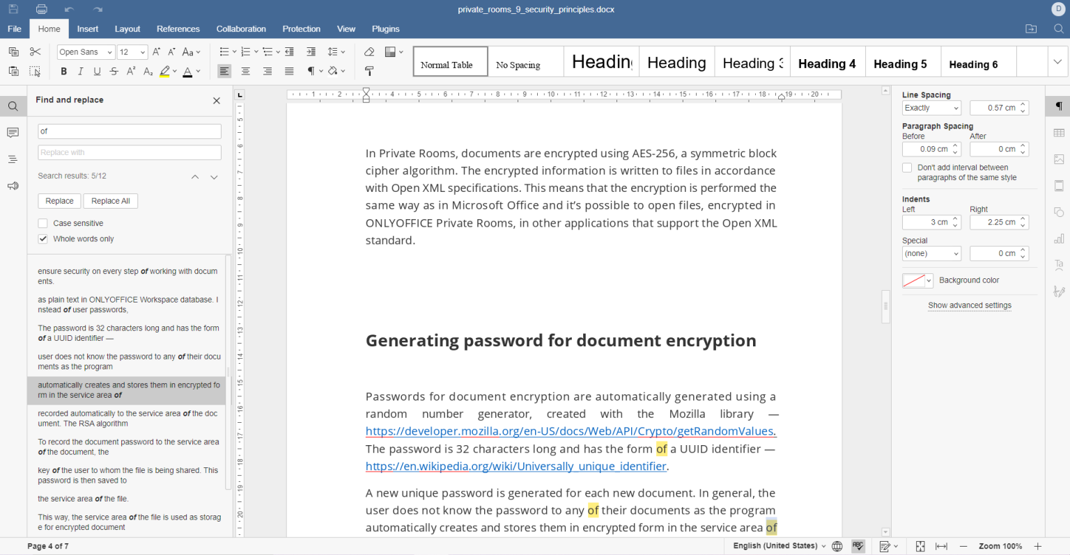 Como localizar e substituir em Word | ONLYOFFICE Blog