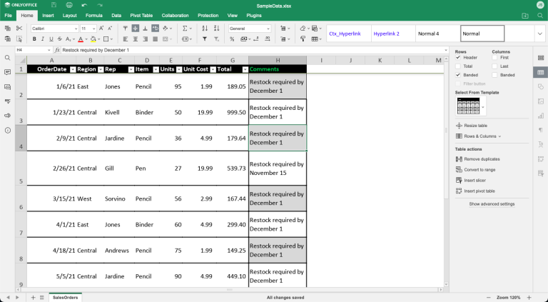 Сómo ajustar texto en Excel | ONLYOFFICE Blog