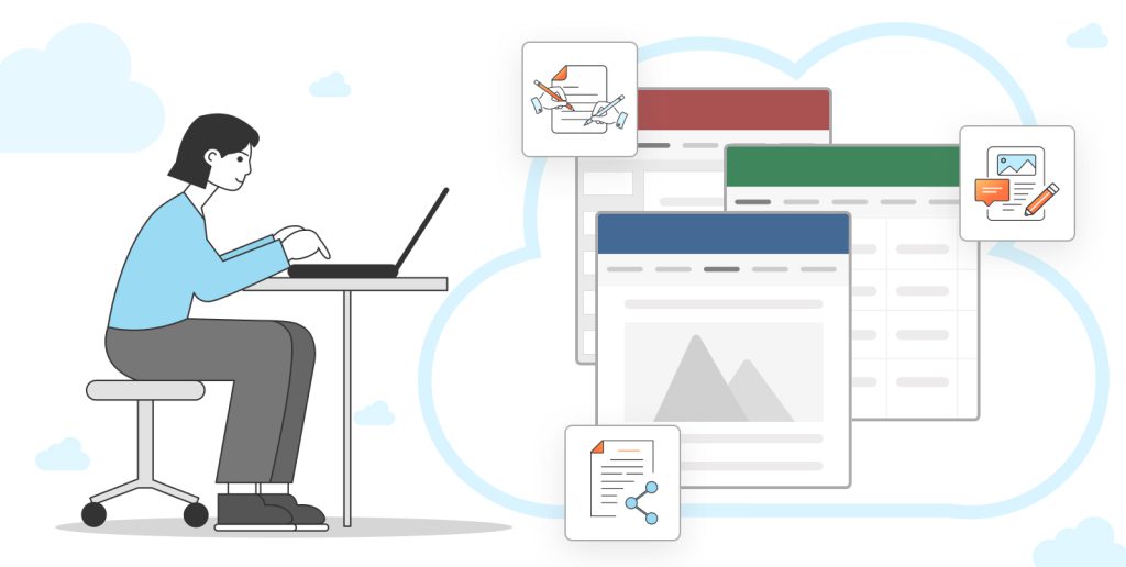 ONLYOFFICE Docs SaaS, the cloud-based version of the suite