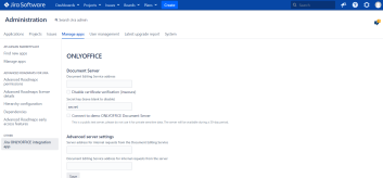ONLYOFFICE Jira 连接器 v2.1.0：文档创建和转换、证书验证设置、示例服务器连接等