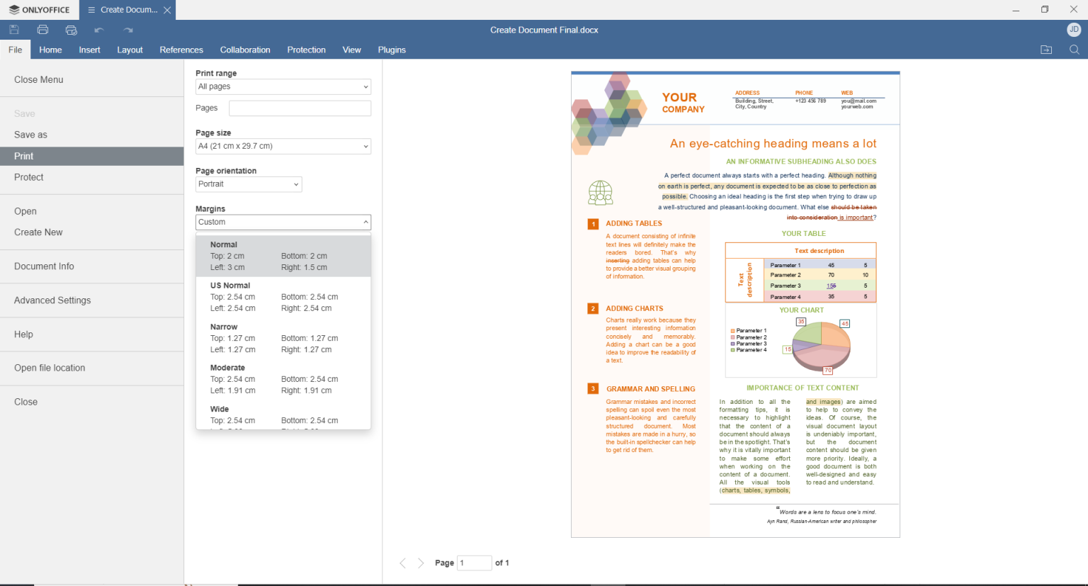 How to print Word documents | ONLYOFFICE Blog