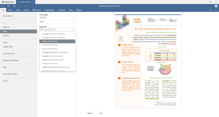 How to print Word documents | ONLYOFFICE Blog