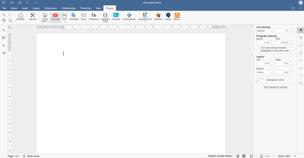 Como inserir um vídeo em documentos do Word | ONLYOFFICE