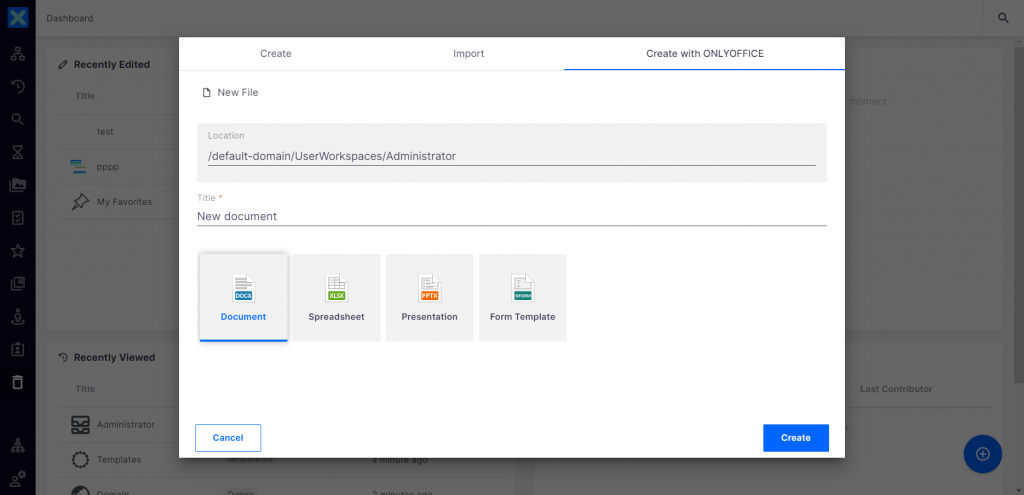 ONLYOFFICE connector v2.1.0 for Nuxeo released
