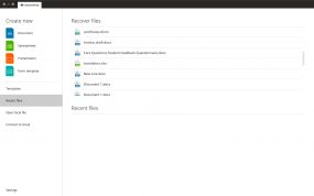 How to recover unsaved documents in ONLYOFFICE Desktop Editors