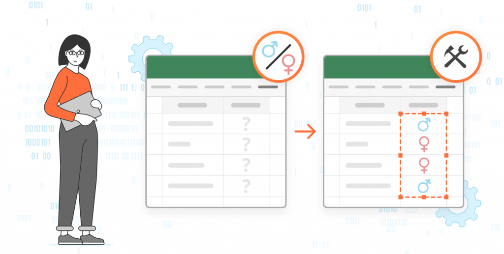 Generate personalized gender-based greetings with ONLYOFFICE macro ...