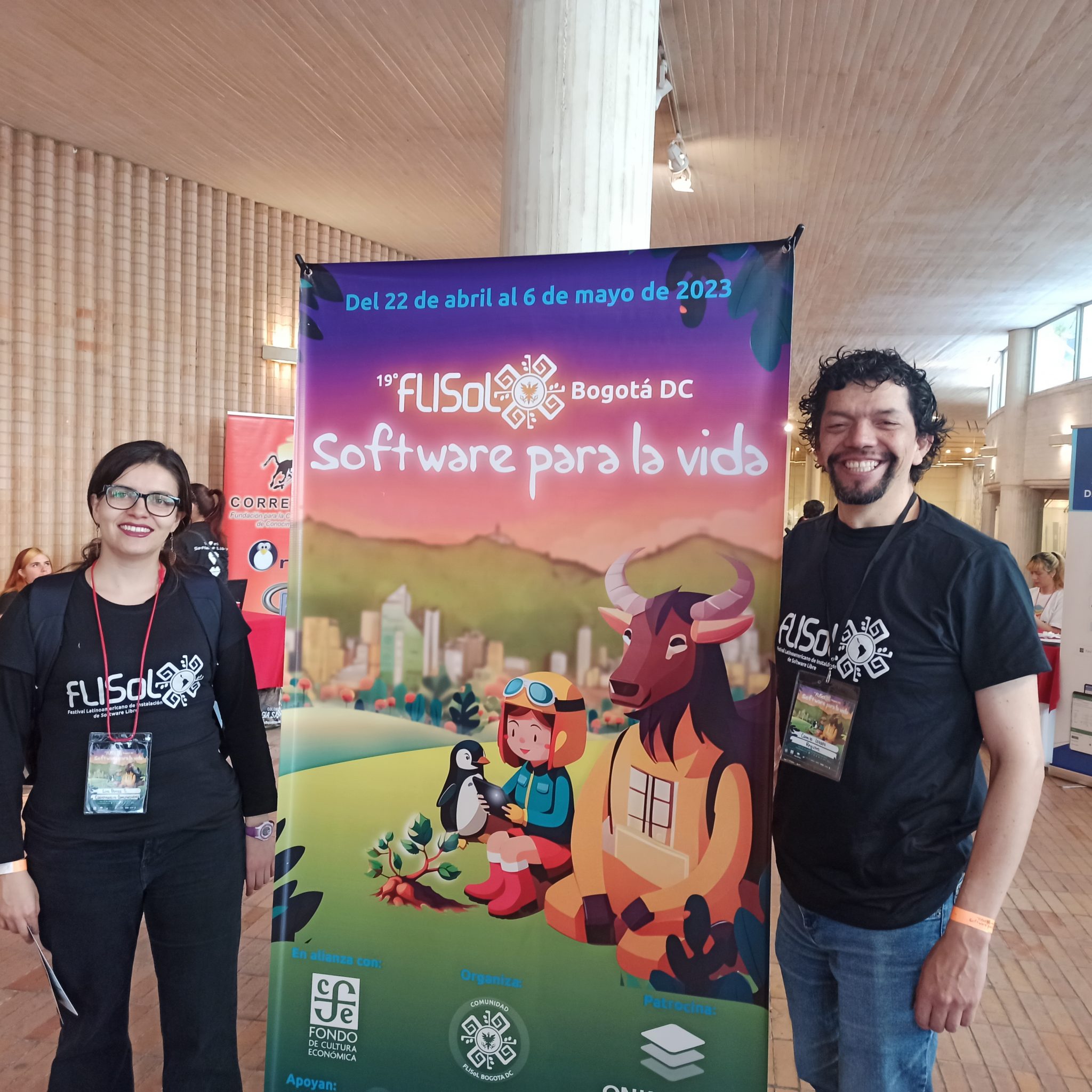 How ONLYOFFICE helps FLISoL Bogotá DC organize events