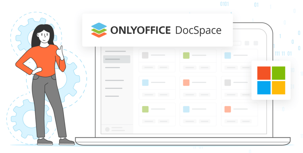Collaborate on your Windows server with ONLYOFFICE DocSpace