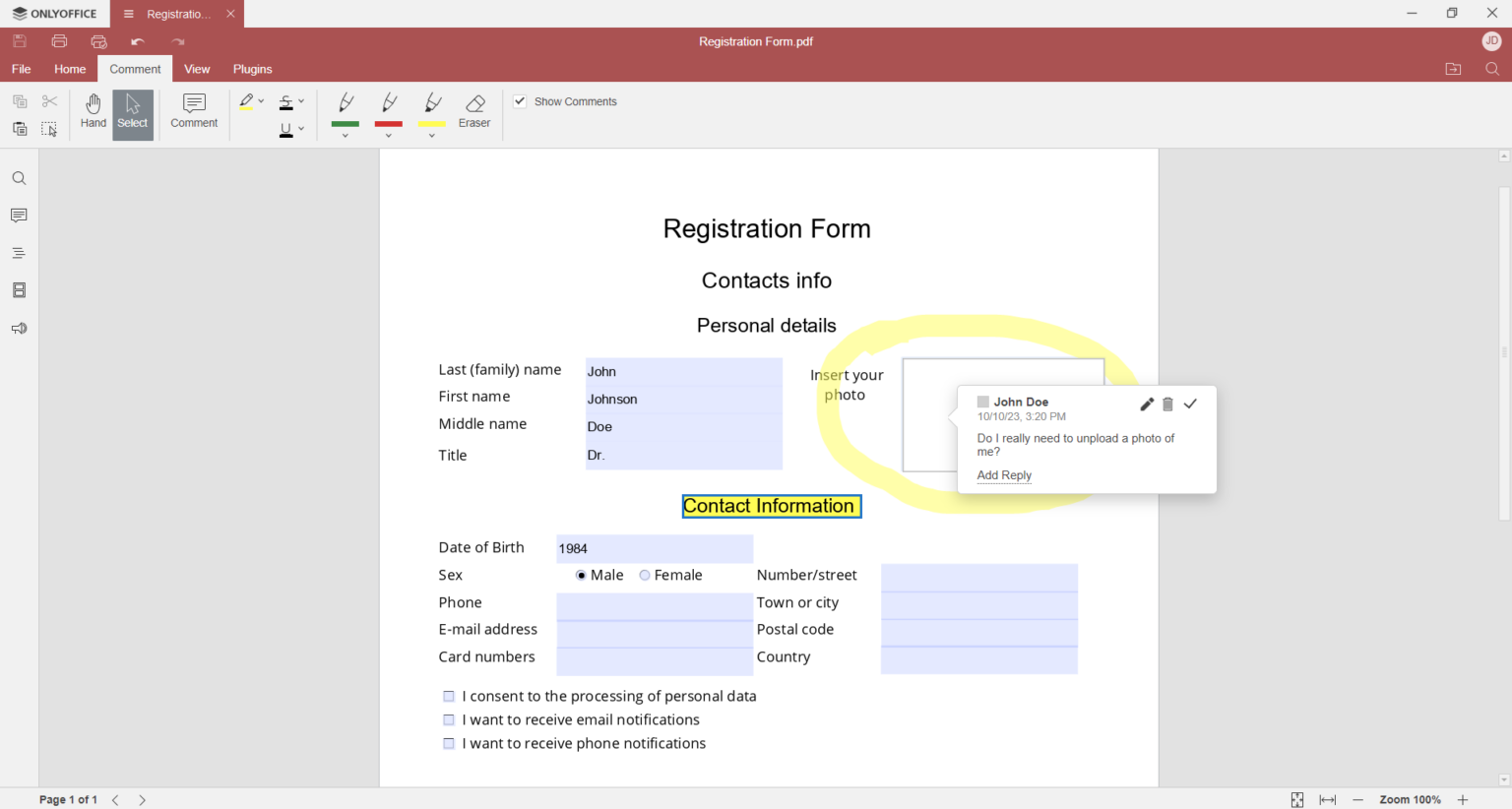 ONLYOFFICE Desktop Editors v7.5: a new PDF editor and more