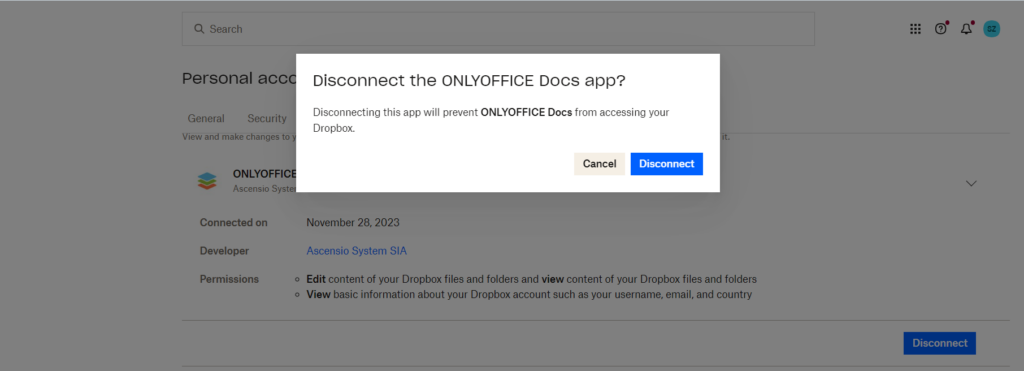 New integration available: ONLYOFFICE Docs and Dropbox