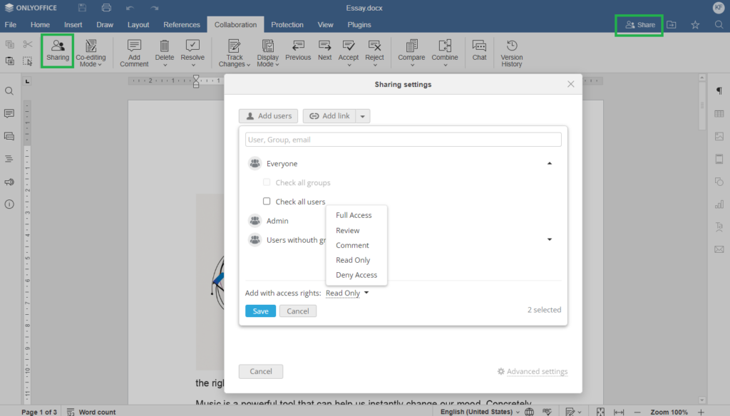 8 ways to share a Word document in 2025 | ONLYOFFICE Blog