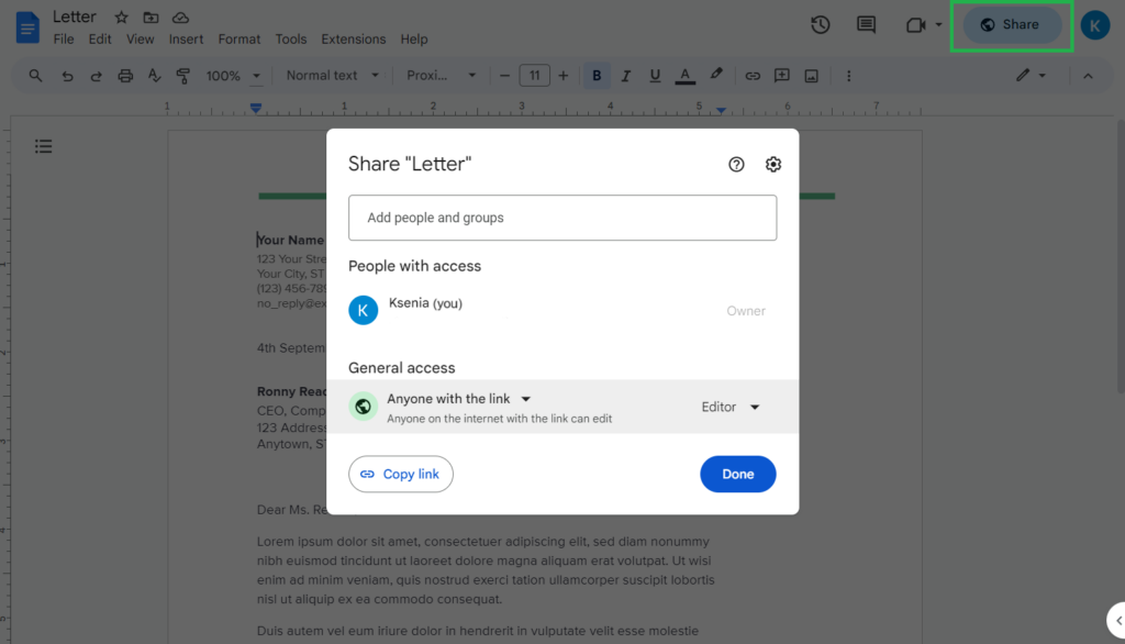 8 ways to share a Word document in 2025 | ONLYOFFICE Blog