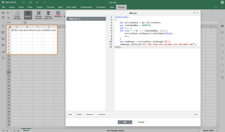 15 useful JavaScript macros to try in 2025 | ONLYOFFICE Blog
