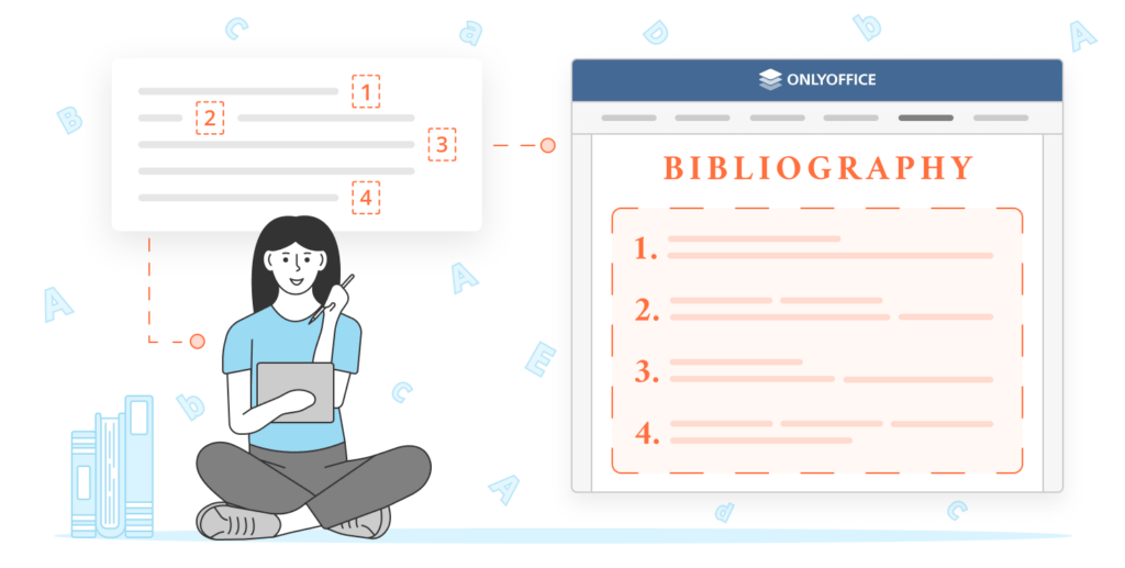 Bibliografía en 2025: una breve guía | ONLYOFFICE Blog