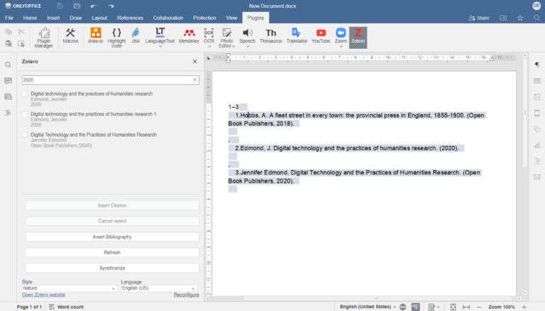 Top 7 reference management software in 2025 | ONLYOFFICE