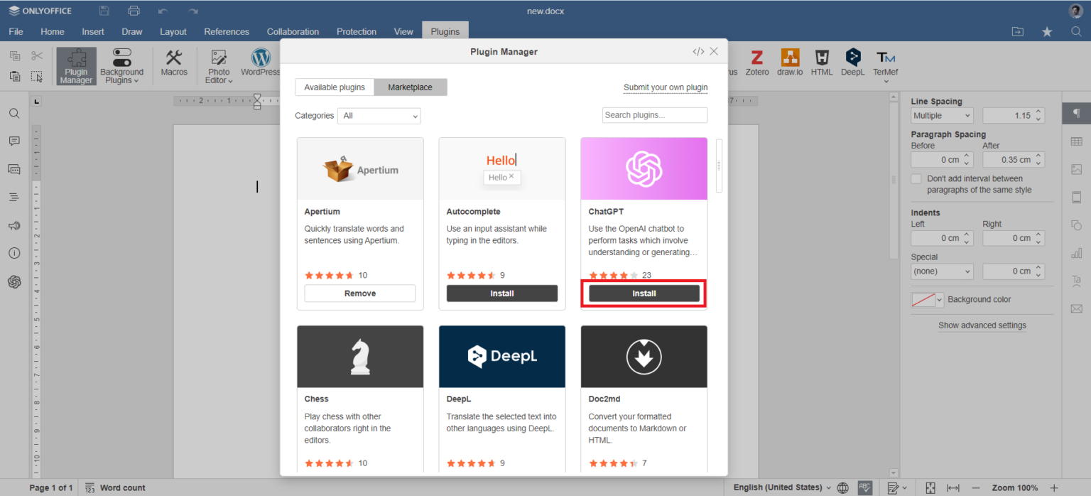 Aprimore seus textos com a nova versão do plugin ChatGPT