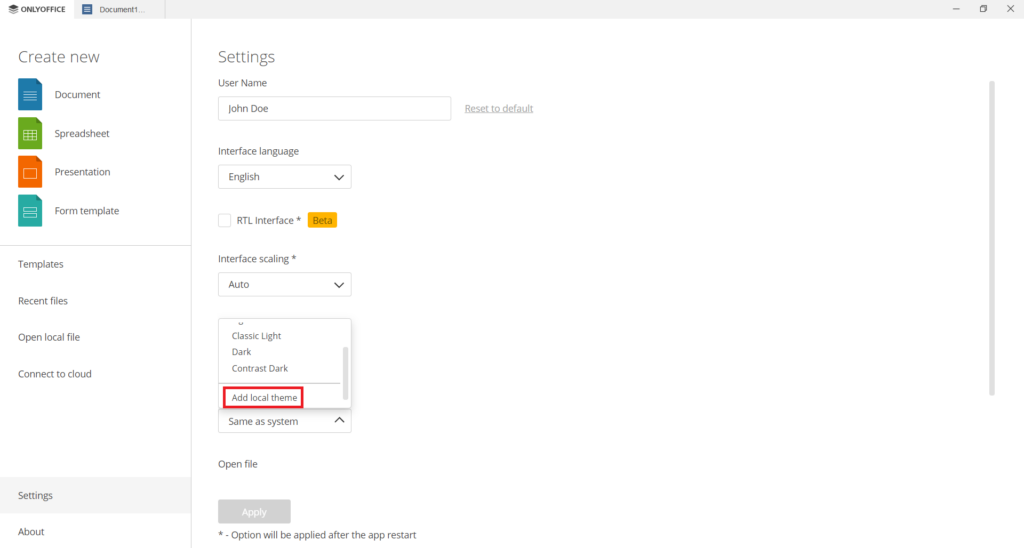 ONLYOFFICE Desktop Editors v8.0: PDF forms and RTL support