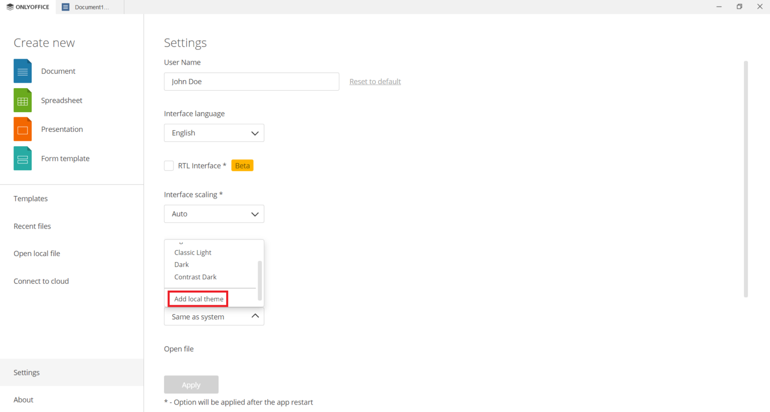 ONLYOFFICE Desktop Editors v8.0: PDF forms and RTL support