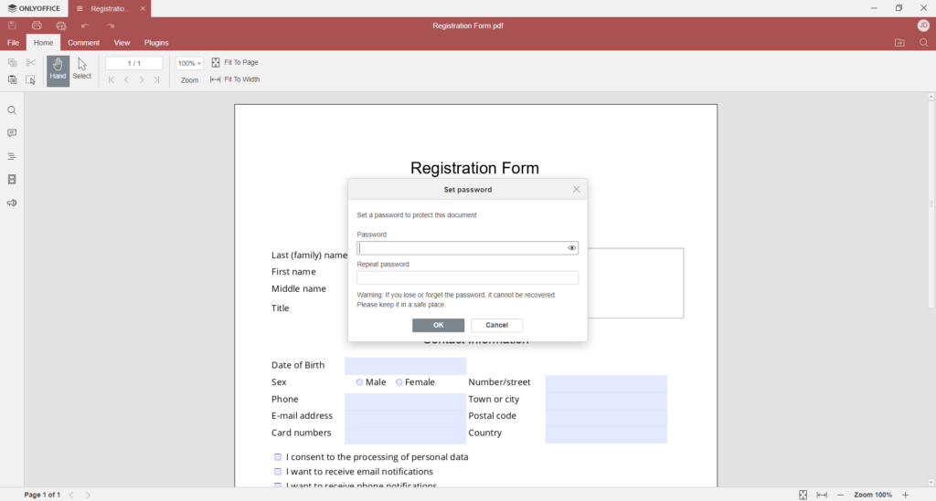 ONLYOFFICE Desktop Editors v8.0: PDF forms and RTL support