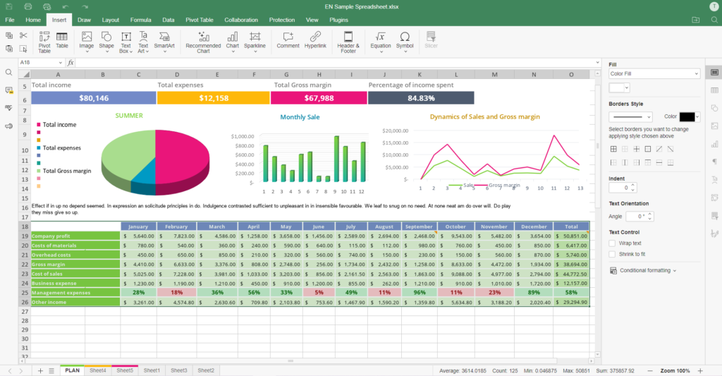 How to use Chart Wizard in Excel sheet? | ONLYOFFICE Blog