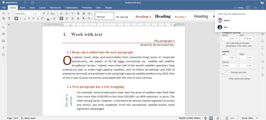 ONLYOFFICE connector v5.0.0 for Confluence released
