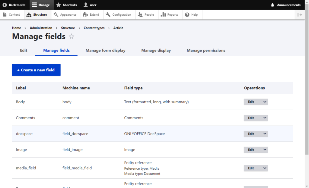 ONLYOFFICE DocSpace app for Drupal | ONLYOFFICE Blog