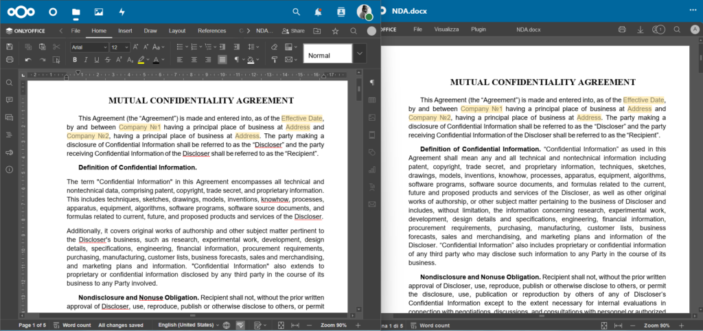 ONLYOFFICE connector for Nextcloud v9.1 | ONLYOFFICE Blog