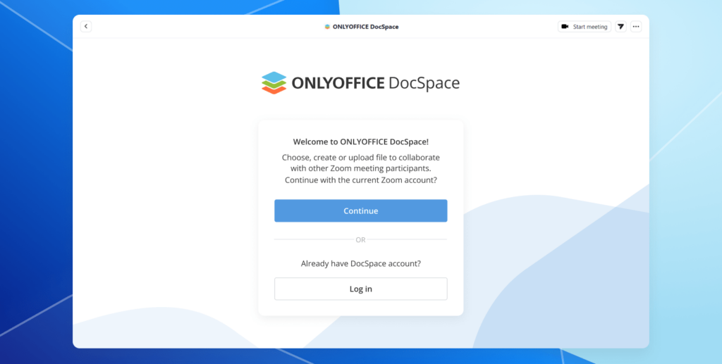 ONLYOFFICE DocSpace app for Zoom updated: account sync and file ...