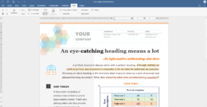 How to show and use a ruler in Word document