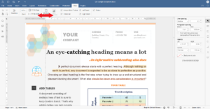 How to show and use a ruler in Word document