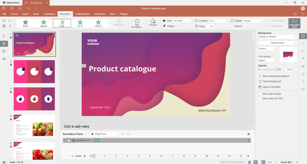 ONLYOFFICE Desktop Editors v8.1: full-featured PDF editor