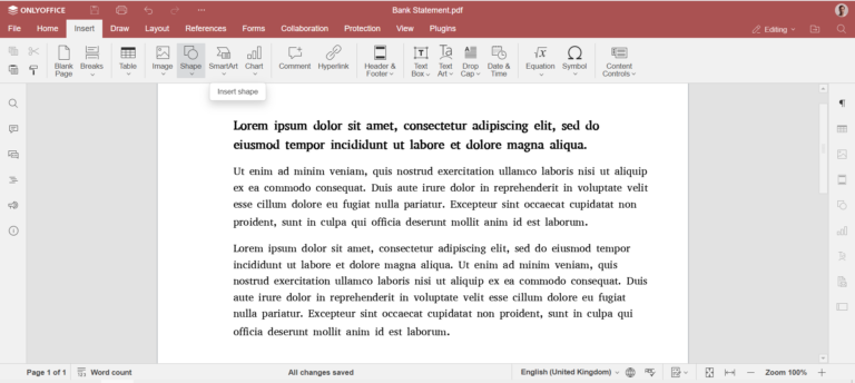 How to add shapes to PDF | ONLYOFFICE Blog