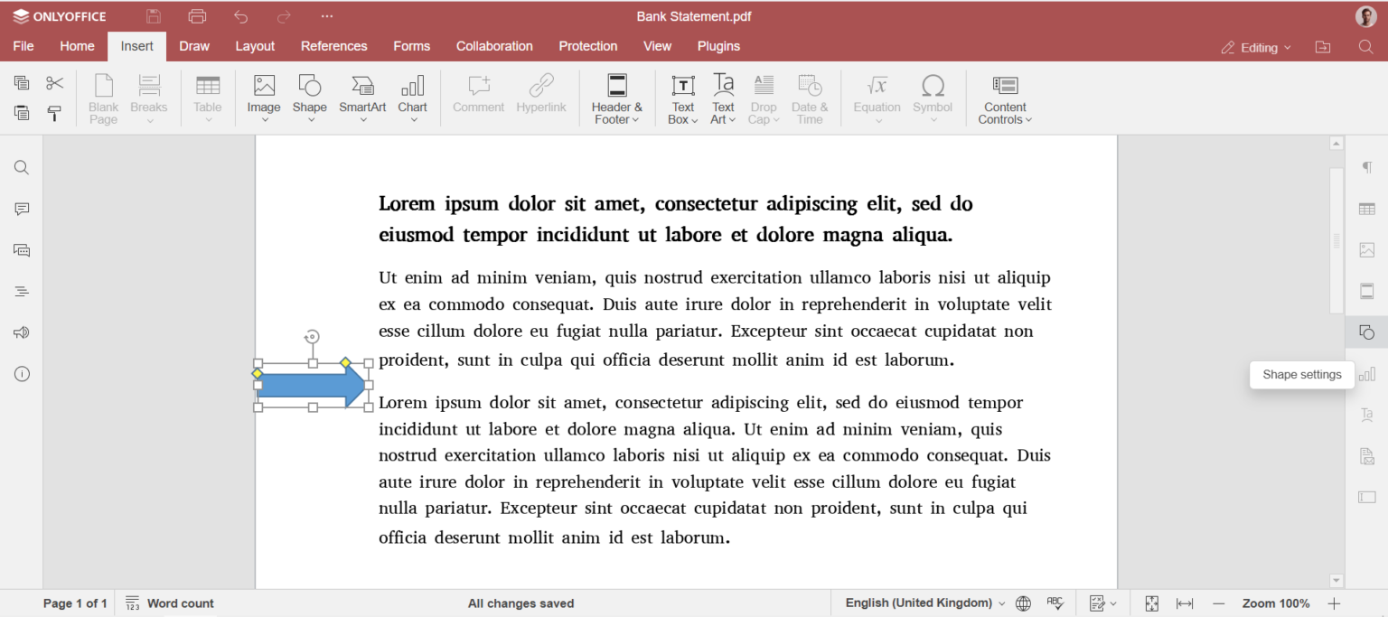 How to add shapes to PDF | ONLYOFFICE Blog