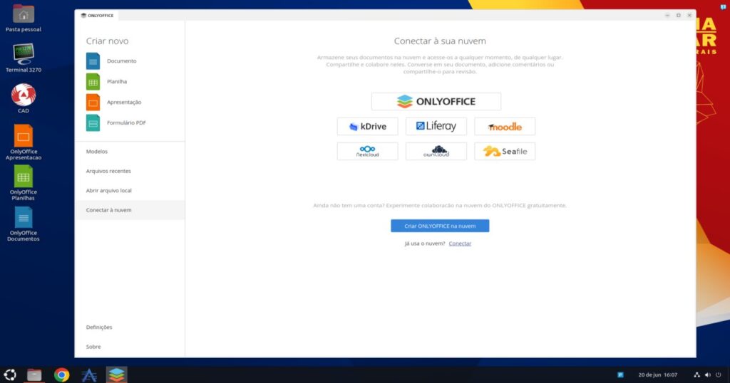 ONLYOFFICE Desktop Editors on Guará Linux: the office suite