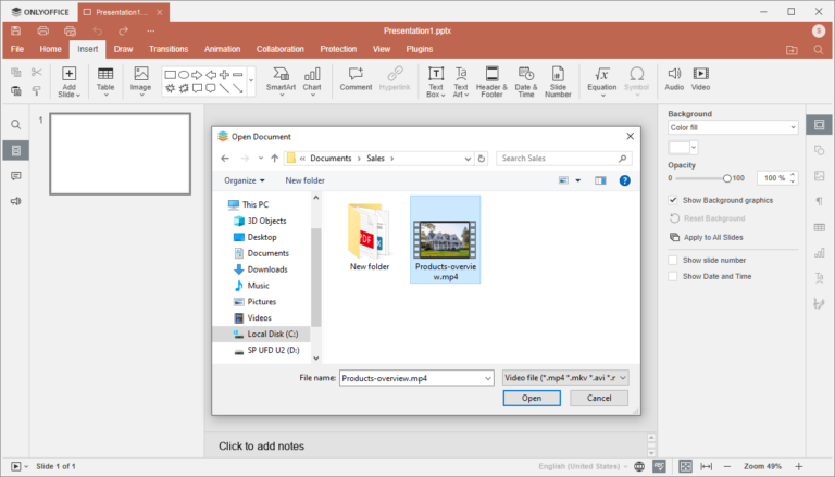 Comment intégrer vidéo YouTube dans PowerPoint | Blog ONLYOFFICE