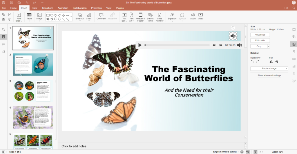How to add audio to PowerPoint slides | ONLYOFFICE Blog